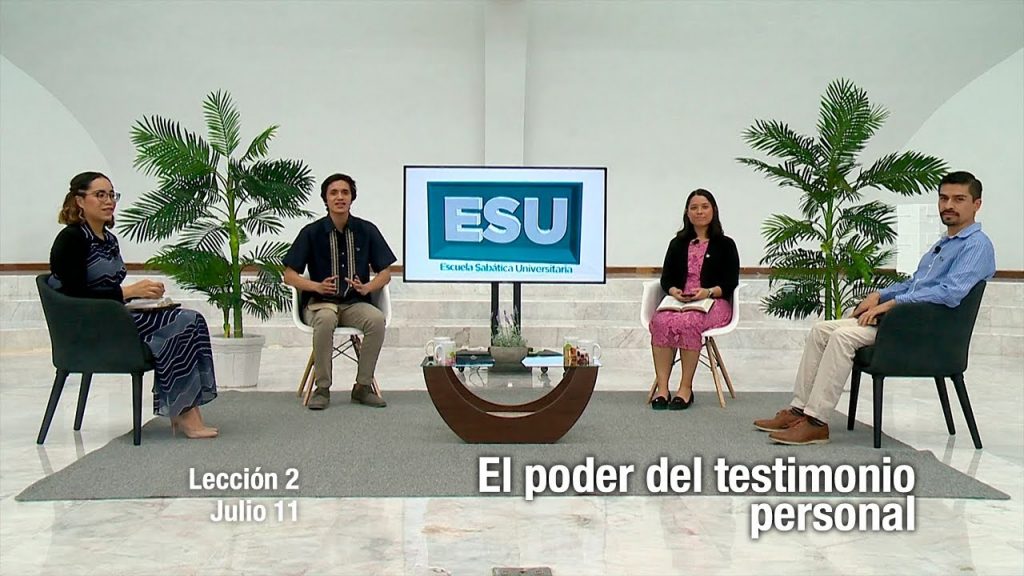 Lección 2 | El poder del testimonio personal | Escuela Sabática ...